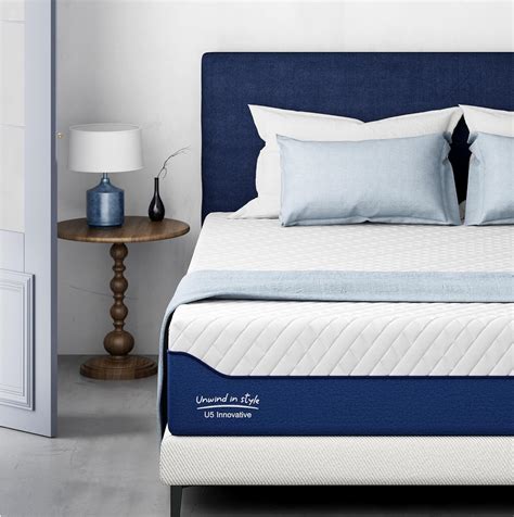 Soges 10 Inch Memory Foam Mattress King Size Mattress Green Tea Gel