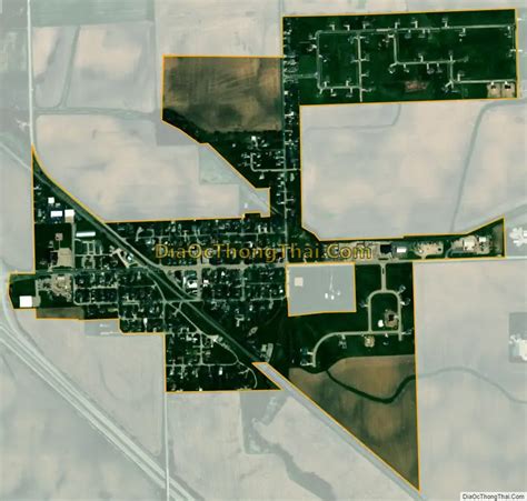 Map Of Carlock Village Thong Thai Real