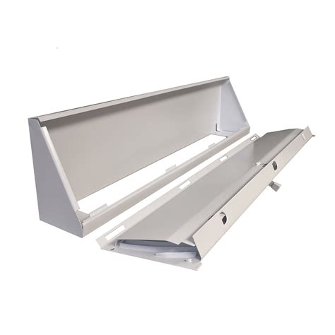 Installerstore Classic Baseboard Registers White Steel Baseboard