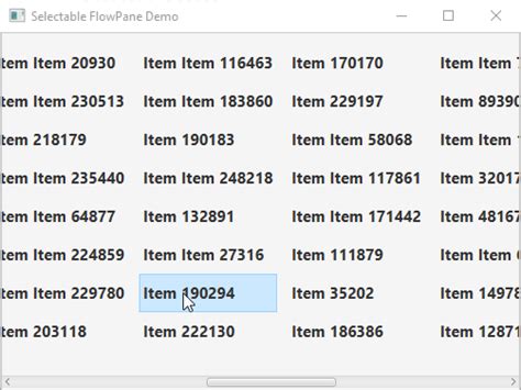 Java Does Javafx Have A Component With Flow Columns And Possibility