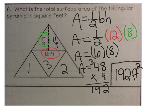 Lateral And Total Surface Area Triangular Pyramid 54 Off