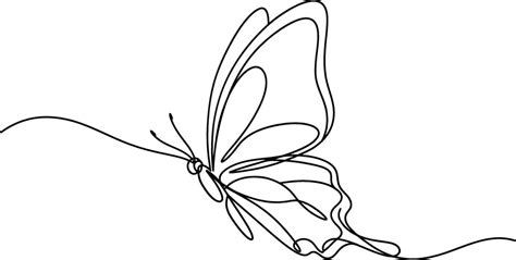 Beautiful Butterfly Outline Vector Art Icons And Graphics For Free