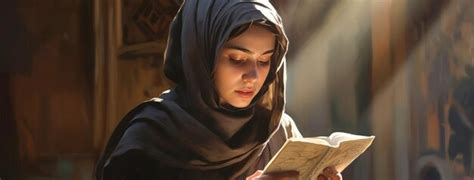 Premium Ai Image A Young Muslim Girl Reads The Koran Womans Prayer