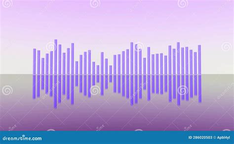 Seamless Loop Audio Spectrum Visualizer Soundwave Effect Music