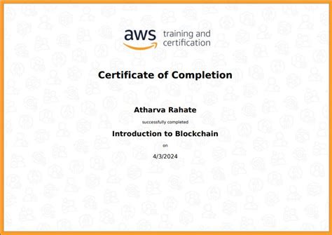 atharva rahate on linkedin got certification by amazon web services