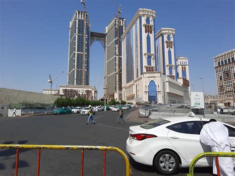 Mekka Saudi Arabië Sep 2022 Mooi Dag Visie Van De Jabal Omar Complex Buiten Masjid Al Haram