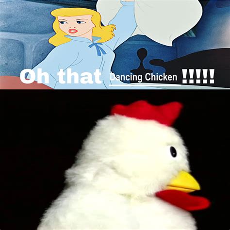 Cornelius The Dancing Chicken Annoys Cinderella By Ehrisbrudt On Deviantart