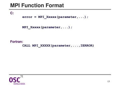 ppt parallel programming with mpi day 1 powerpoint presentation