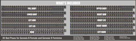 Fg Bed Poses Daz 3d
