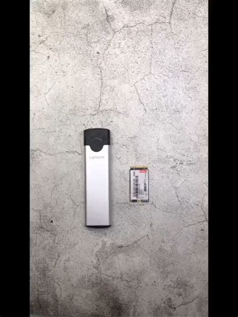 Lenovo Nvme Enclsoreu Sata Case M Ssd Case M To Usb Gen Nvme Ssd Enclosure For Nvme