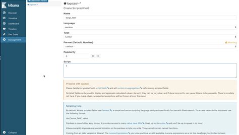 Discover Is Overwriting Scripted Fields When Adding The Field As A Column · Issue 15738