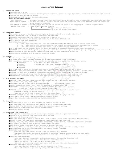 As400 Concepts Pdf Subroutine Databases