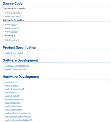 welcome to the coolpi wiki open project