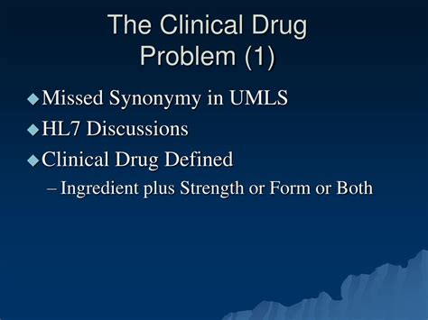 Ppt Rxnorm And Dailymed Powerpoint Presentation Free Download Id