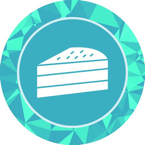 Cake Slice Vector Icon 18934439 Vector Art At Vecteezy
