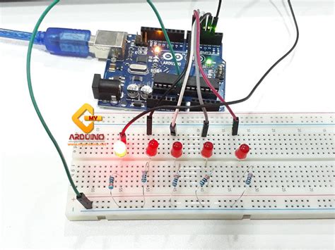 สอนใช้งาน Arduino สัญญาณ Digital Output ควบคุม Led ไฟวิ่ง ขาย Arduino