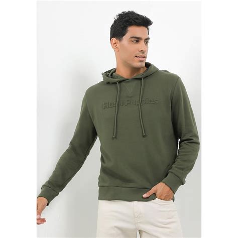 Jual Hush Puppies Hoodie Pria Bsc Munched 4 Olive Shopee Indonesia