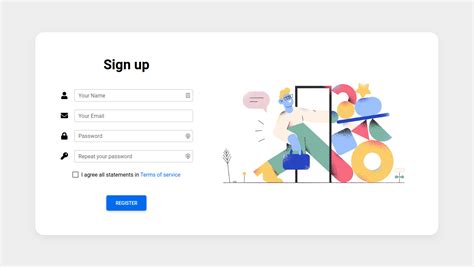 Registration Form Template In React Js