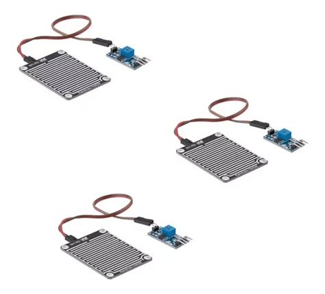 3 Sensores De Lluvia Para Arduino Y Microcontroladores