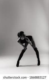 Sexy Pole Redhead Dancer Showing Her Stock Photo Shutterstock