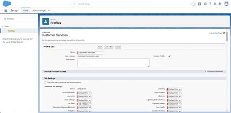 Profile In Salesforce Create Profile In Salesforce