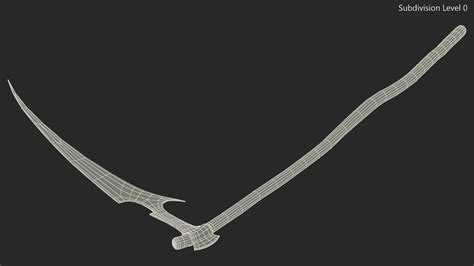 Death Scythe 3d Model 15 3ds Blend C4d Fbx Max Ma Lxo Obj Free3d