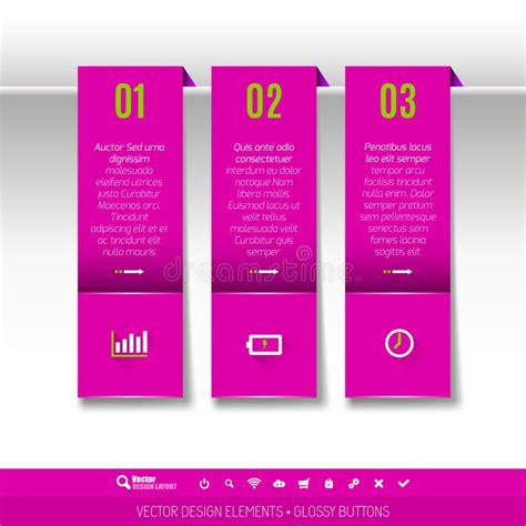 Login Template Stock Vector Illustration Of Design Frame 61295037