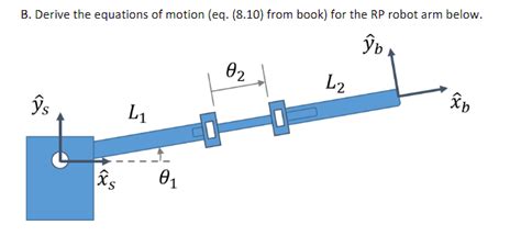 B Derive The Equations Of Motion Eq From Chegg