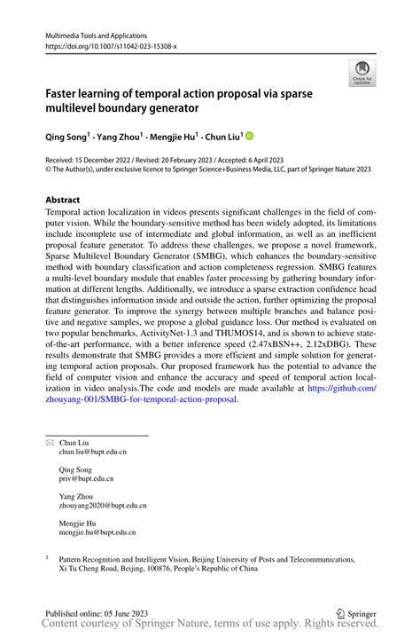 faster learning of temporal action proposal via sparse multilevel