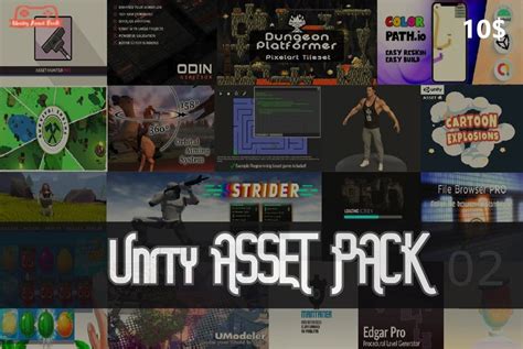 Unity Asset Pack Is Provide Game Assets For Educational Purposes