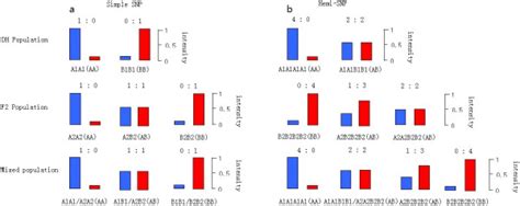 Differences In Distribution Of Fluorescence Intensity Between Simple