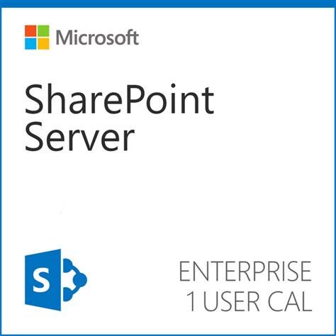 Microsoft Sharepoint Server Enterprise Cal 1 User Cal W Software A