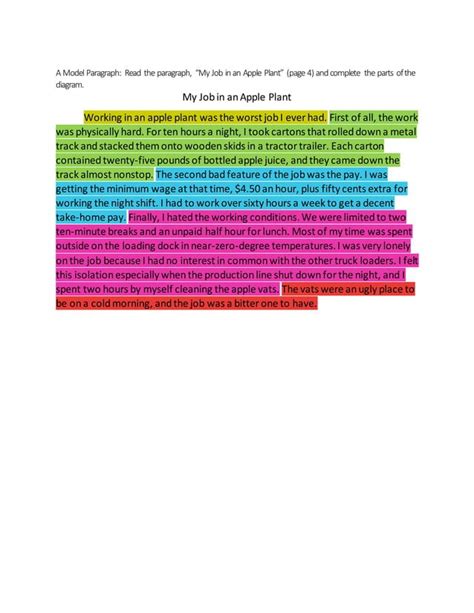 Difference Between Paragraph And Essay Revisedpdf