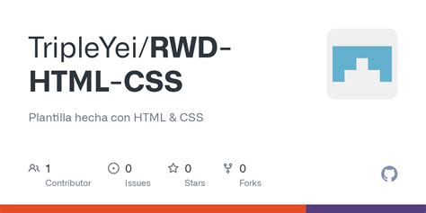 Github Tripleyeirwd Html Css