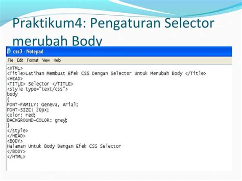 Materi CSS Dasar PPT