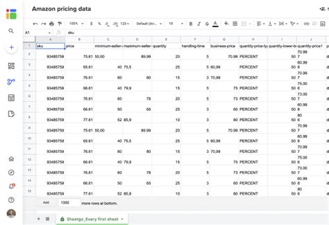 How To Track And Compare Amazon Prices Sheetgo