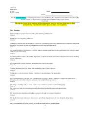 CISP FALL HW Docx CISP FALL HW Due Name Email Use The ANSWR