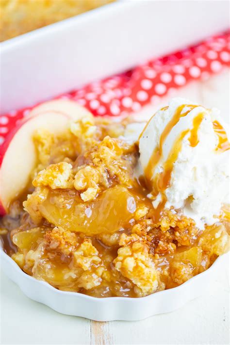 Caramel Apple Dump Cake Pumpkin N Spice