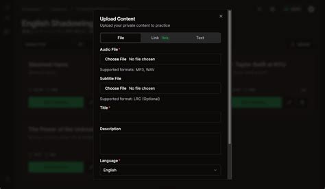 language shadowing speak like a native shadowing app