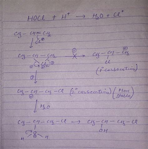 NOCI 34. CH=CH-CH, — HOCHY The major product 'X' & 'Y' are respectively (1) CH-CH-CH, & CH-CH-CH ...
