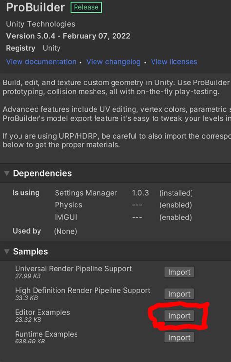 How To Start With Probuilder Api Unity Engine Unity Discussions