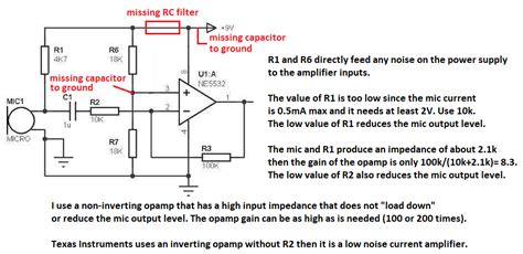Dynamic Microphone Amplifier Schematic Wiring Way