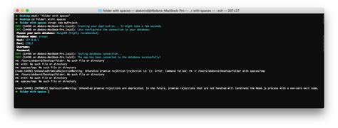 Strapi Breaks If The Path Has Folder With Spaces · Issue 709 · Strapistrapi · Github