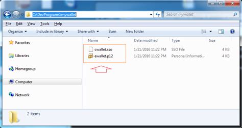 Creating And Managing Oracle Wallet O Planning Org