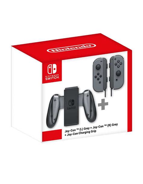 Joy-Con Charging Grip Uchwyt + Joy-Con Grey Szary. - Sklep Perfect Blue ...