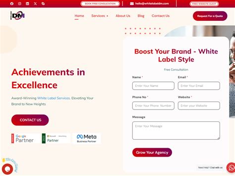 White Label Dm Sites Gallery Css Design Awards Winner