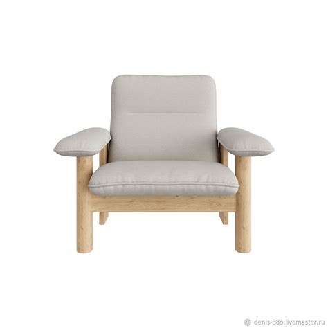 Кресло с подушками Restraint Light wood купить в интернет-магазине ...