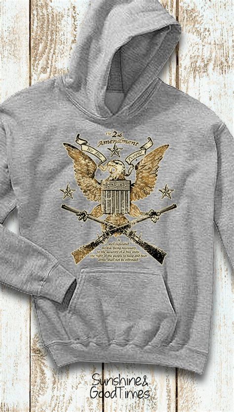 2nd Amendment Hoodie Etsy