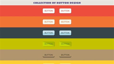 Css Only Buttons
