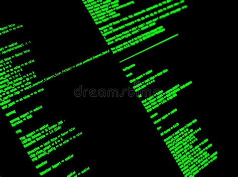 computer command line interface cli unix bash shell closeup stock